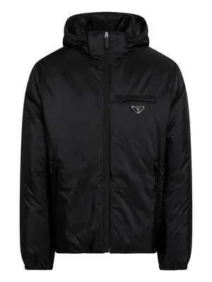 Prada Re-nylon Down Jacket - Black
