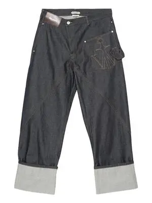 JW Anderson Denim Wide-leg Jeans - Blue