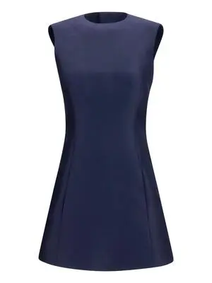 Balenciaga A-line Mini Dress - Blue