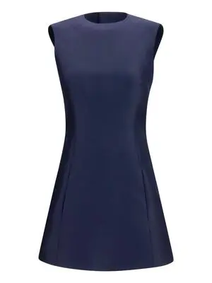 Balenciaga A-line Mini Dress - Blue