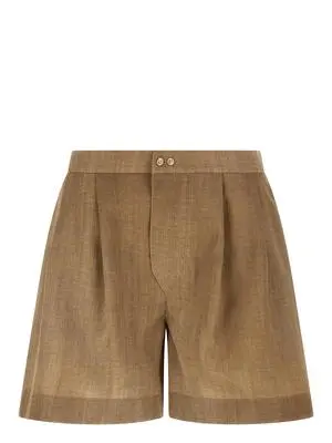 ERMANO SCERVINO Ermanno Scervino Marocain Shorts - Cream