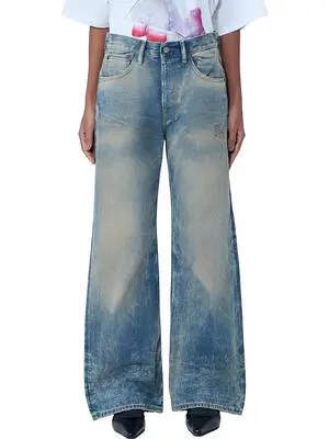 Acne Studios 2021f Five-pocket Jeans - Blue