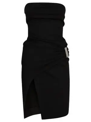 Attico Midi Dress - Black