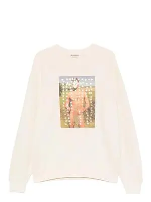 JW Anderson Neutrals Sweaters & Knitwear Sweatshirts - Cream