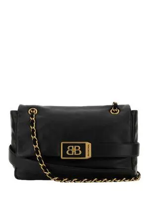 Balenciaga Calf Leather Tote Bag - Black