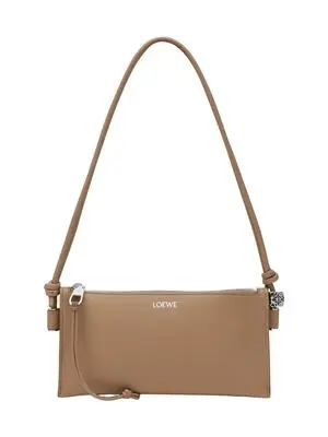 Loewe Joya Pouch In Calf Nappa Leather - Brown