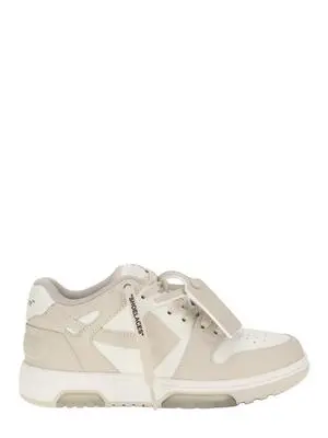 Off-White OFF-WHITE Out Of Office Sneakers Cream
