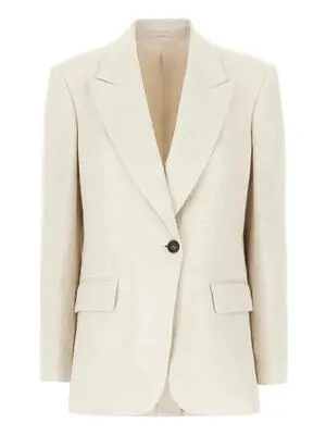 Brunello Cucinelli Tailored Single-button Blazer - Multicolor
