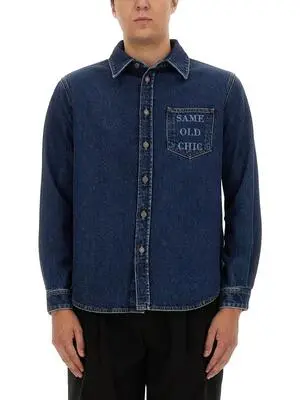 Moschino Same Old Chic' Shirt - Blue