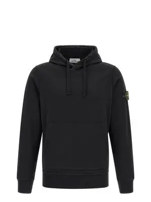 Stone Island Hoodie - Black