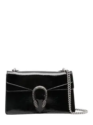 Gucci Calf Leather Shoulder Bag - Black