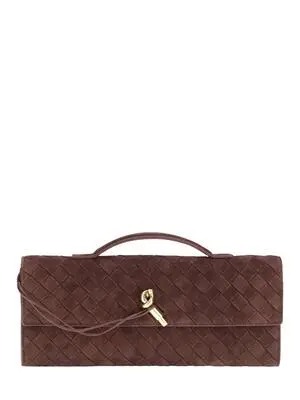 Bottega Veneta Bottega Veneta Andiamo Clutch Brown