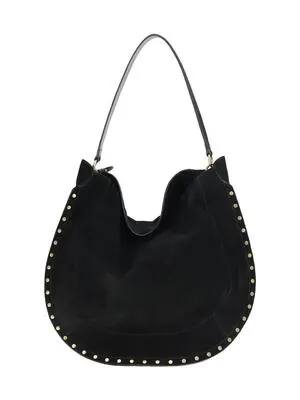 Isabel Marant Étoile Oskan Soft Shoulder Bag - Black