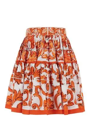 DOLCE & GABBANA Dolce & Gabbana Printed Skirt
