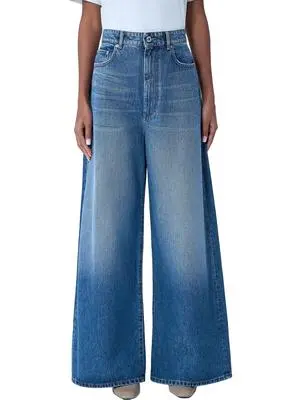 Sportmax Five-pocket Wide-leg Jeans - Blue