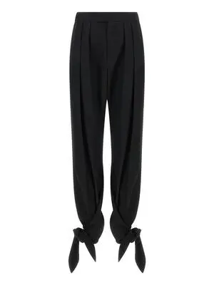 Chloé Knot Trousers - Black