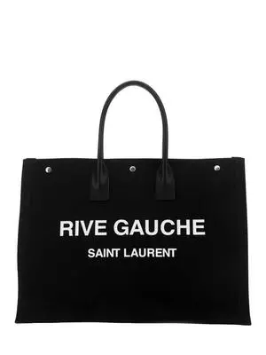 Saint Laurent Rive Gauche Tote Bag - Black