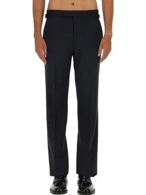 VIVIENNE WESTWOOD Tailored Virgin Wool Trousers - Blue