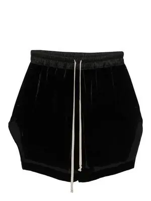 Rick Owens Shorts Mini Shorts - Black