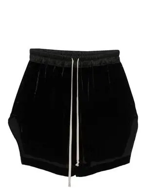 Rick Owens Shorts Mini Shorts - Black