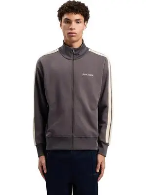 Palm Angels Classic Logo Track Jacket - Gray