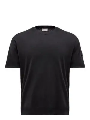 MONCLER Moncler Men Silk & Cotton Knit T-Shirt