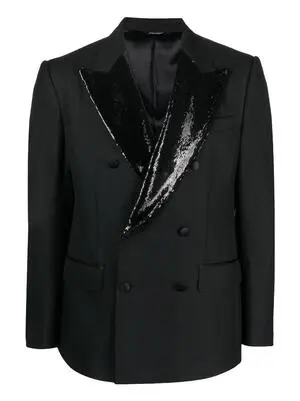 Dolce & Gabbana Jackets Blazers - Black