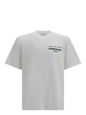 FERRAGAMO Cotton T-shirt - White