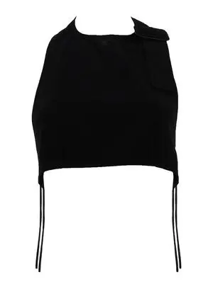 COURREGES COURREGES Cropped Top With Open Back