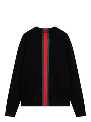Gucci Knitted Cotton Sweater - Blue