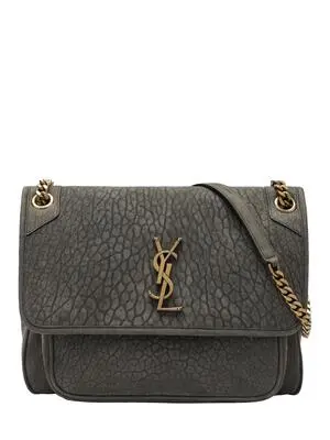 Saint Laurent Niki Crossbody Bag - Gray