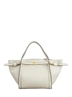 TOD'S Neutrals Tote Bags - Cream