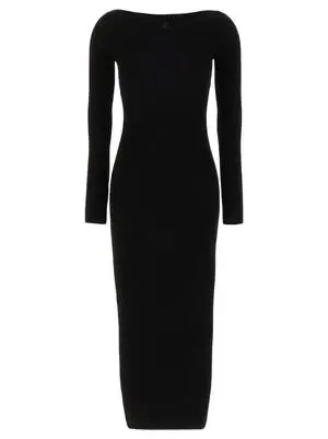 COURREGES Ribbed Knit Dress - Multicolor
