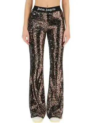 Palm Angels Flare Fit Pants - Multicolor