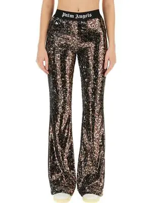 Palm Angels Flare Fit Pants - Multicolor