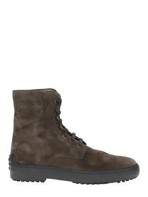 TOD'S TOD'S Suede Ankle Boots Brown