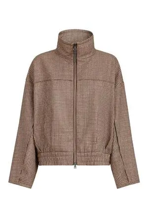 Brunello Cucinelli Wool Blouson Jacket - Multicolor