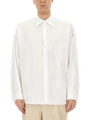 Dolce & Gabbana Dolce & Gabbana Men Linen Shirt White