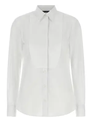 Dolce & Gabbana Tuxedo Shirt - White