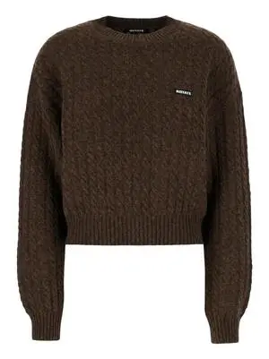 ROTATE BY BIRGER CHRISTENSEN Cable Knit Pullover - Multicolor