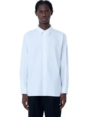 Saint Laurent Poplin Shirt - White