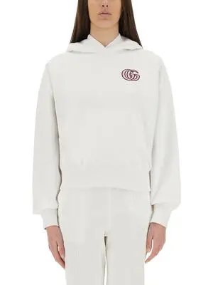 Gucci Cotton Sweatshirt - White