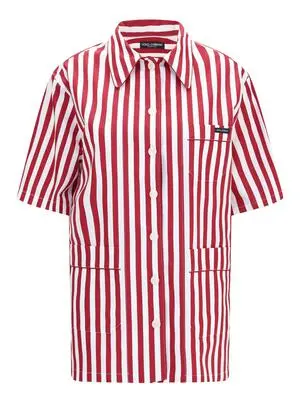 Dolce & Gabbana Striped Cotton Shirt - Multicolor