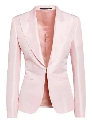 Gucci Silk Faille Jacket - Pink