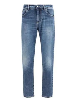 Dolce & Gabbana Straight-leg Denim Jeans - Blue