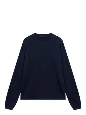 Gucci GUCCI Silk And Cotton Sweater Blue