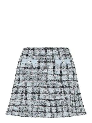 SELF-PORTRAIT Skirt - Blue
