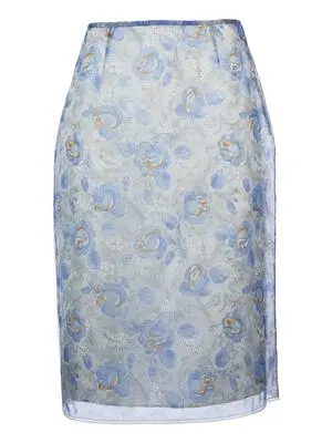 Prada PRADA Printed Skirt Multicolor