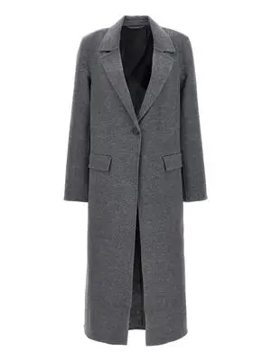 TOTEME Classic Doublé Coat - Gray