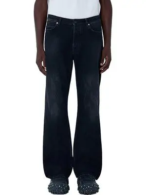 Balenciaga Distressed Denim Jeans - Black